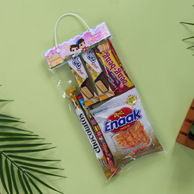 Jual (15x30) TAS PARCEL SNACK LEBARAN / PLASTIK SNACK LEBARAN UKURAN ...