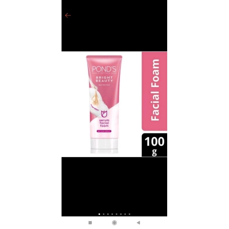 Jual POND'S BRIGHT BEAUTY 100 GRAM | Shopee Indonesia