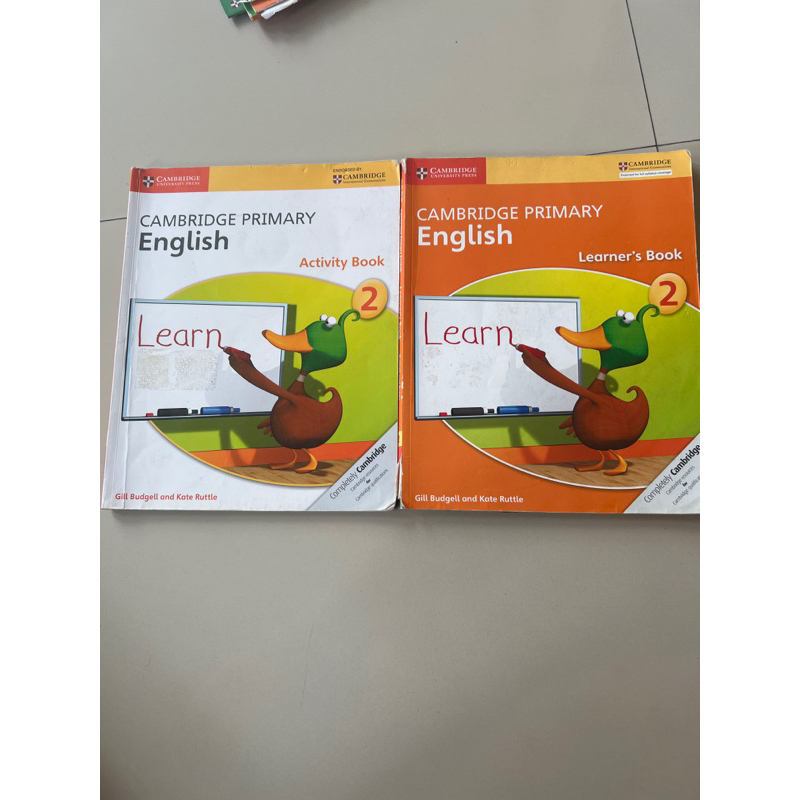 Jual Cambridge Primary English learners book and activity book 2 ...