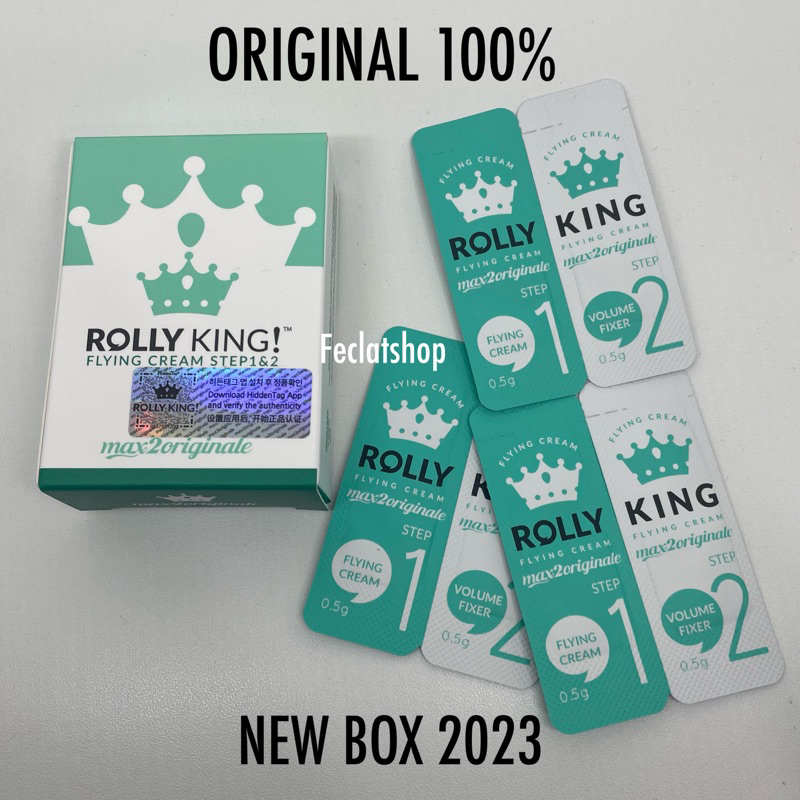 Jual Rollyking ORIGINAL KOREA ( Hologram box) Lash lift Cream lashlift Rolly king Rollyking Max2 ...