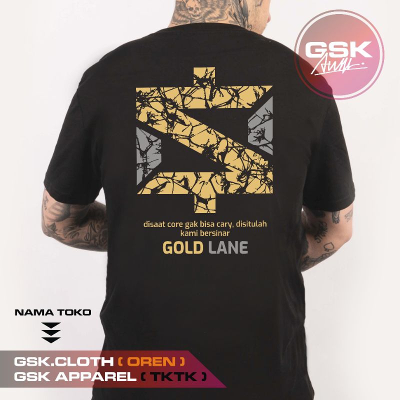 Jual KAOS GOLD LANER KAOS MOBILE LEGEND KATA KATA ML MLBB LUCU | Shopee ...