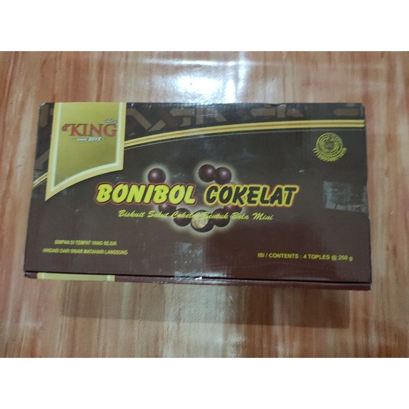 Jual D' KING BONIBOL COKELAT 1 KTK (4 TOPLES) | Shopee Indonesia