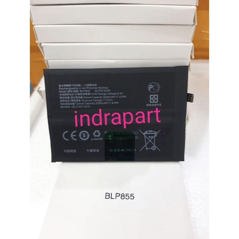 Jual Batre baterry Oppo Reno 6 pro/Reno 8/Reno 7 5G BLP855 ready real ...