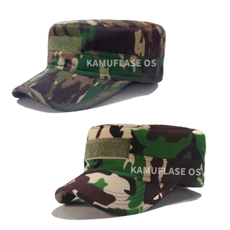 Jual TOPI PET TOPI KOMANDO TNI LORENG KASAD NKRI BOLAK BALIK | Shopee ...