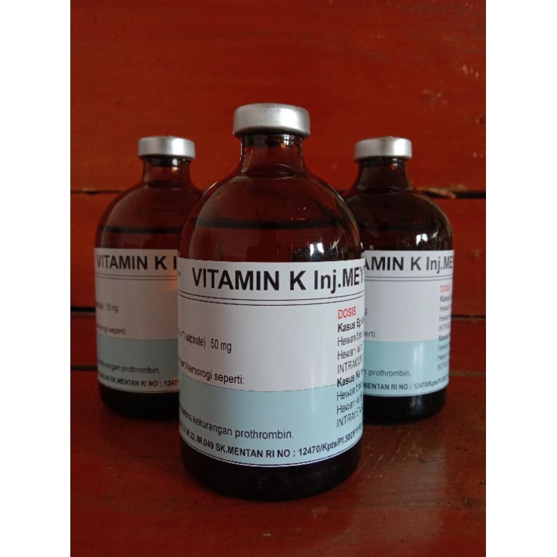 Jual VITAMIN-K inj meyer (anti hemorogi)@100 ml | Shopee Indonesia