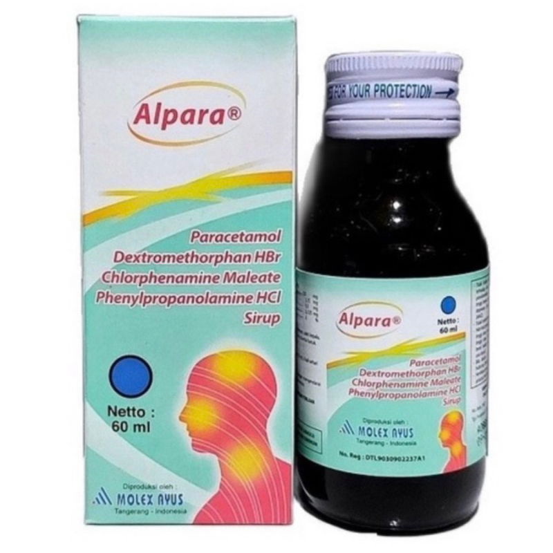 Jual Alpara sirup 60 ml ( obat batuk flu panas demam ) | Shopee Indonesia