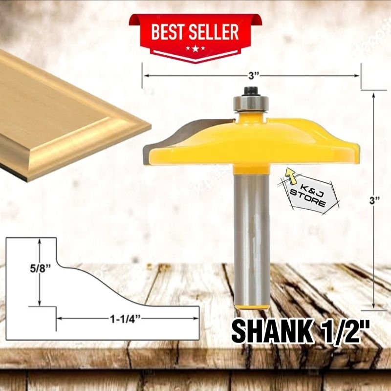 Jual Mata Router Pisau Profil Kayu Panel Pintu Raised Door Cabinet ...