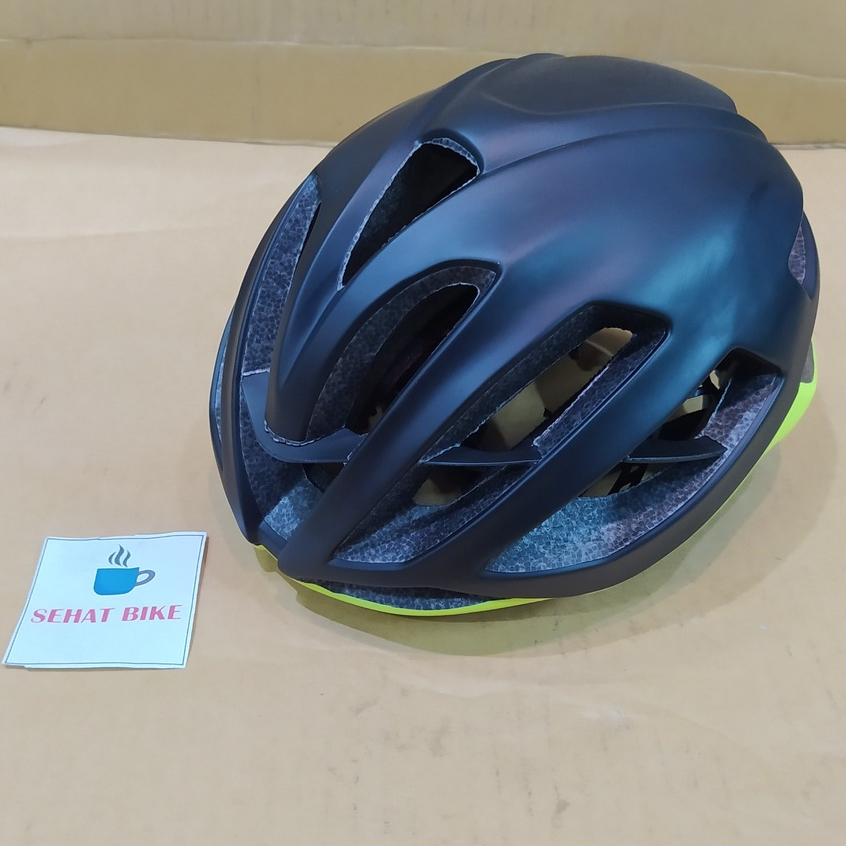 Jual Helmet Helm Sepeda Evo Black Yellow Fluo Premium Original | Shopee ...