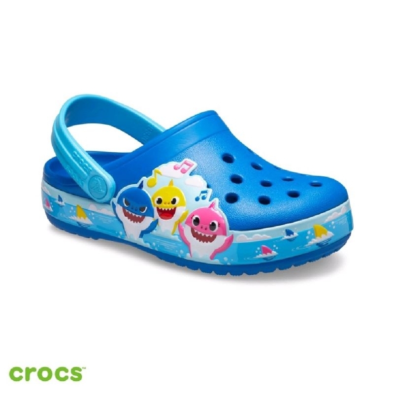 Jual Sandal Anak Crocs Baby Shark / Crocs Shark baby | Shopee Indonesia