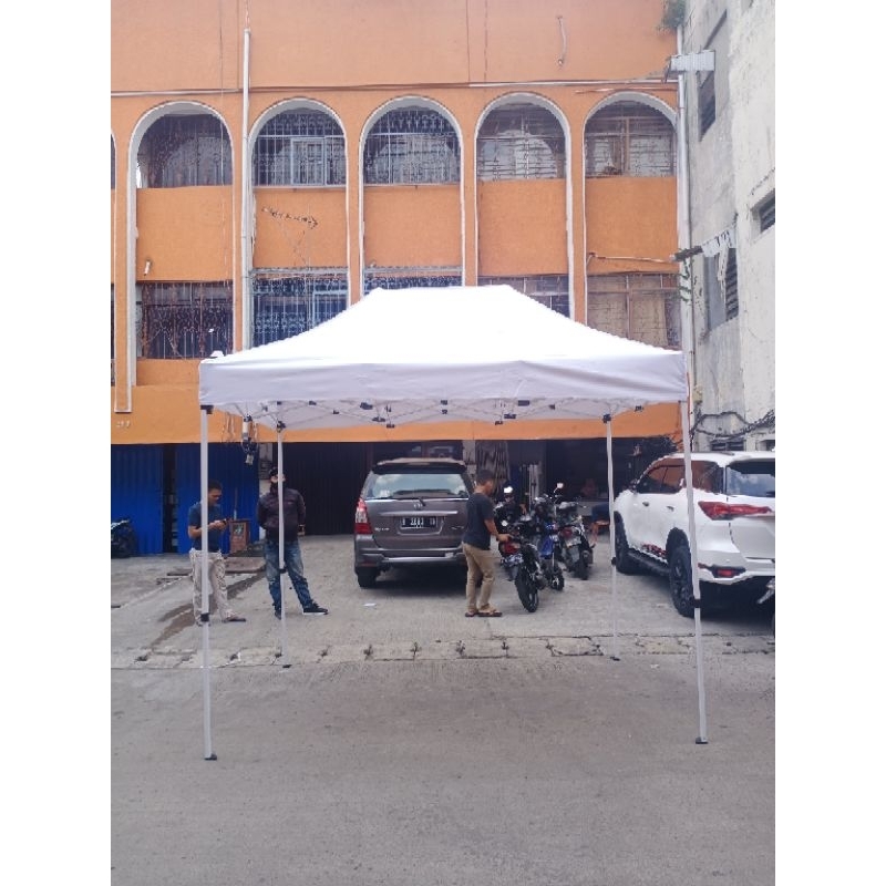 Jual TENDA LIPAT,STAND,PAMERAN,BAZAR, UKURAN 2X3 PREMIUM TEBAL BESI 1,2 ...