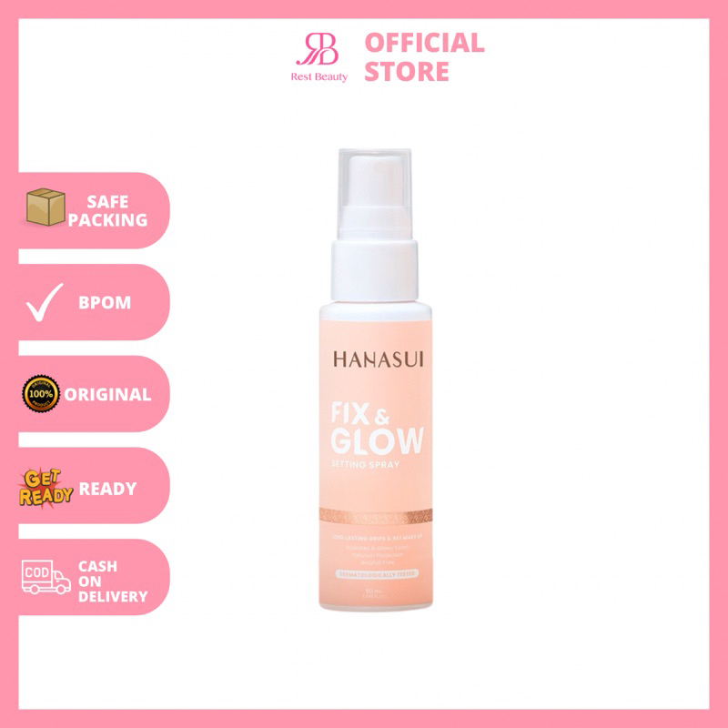 Jual HANASUI - Fix & Glow Setting Spray | Shopee Indonesia