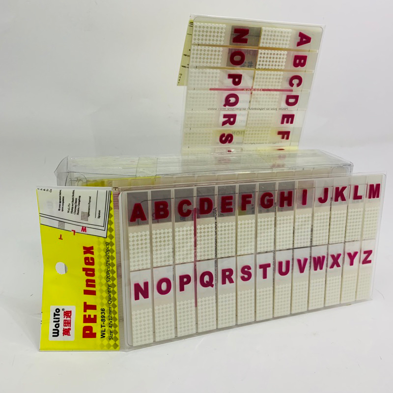 Jual Sticky Note Urutan Abjad A-Z Merk Walito 8936 | Shopee Indonesia