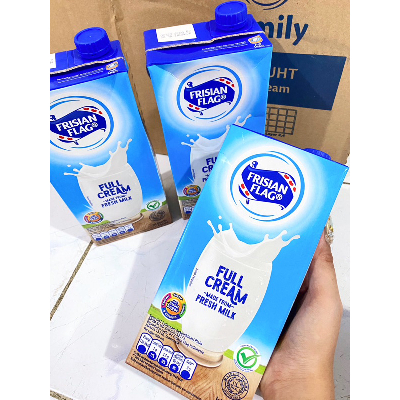 Jual Frisian Flag Susu UHT Full Cream 946ml | Shopee Indonesia