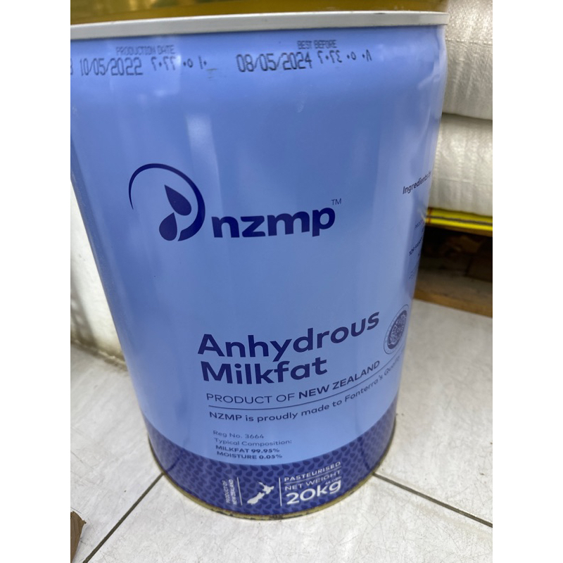 Jual butter AMF NZMP pail 20kg | Shopee Indonesia