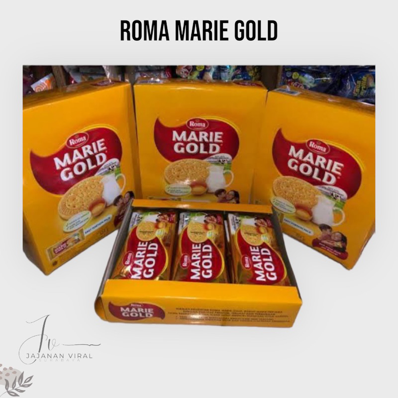 Jual Roma Marie Gold 1Box Isi 12Pcs @21Gram | Shopee Indonesia