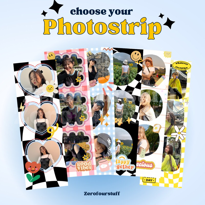 Jual Cetak Custom Freebies Photostrip / Photobooth / Print Custom ...