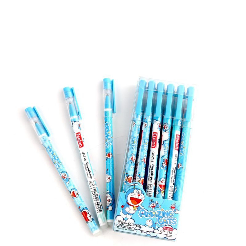 Jual Pulpen Hapus Doraemon / Pulpen karakter / Pulpen Eselon Doraemon ...