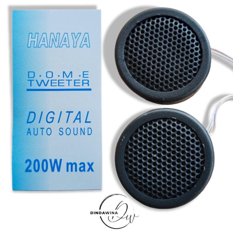Jual tweeter mobil bulat max 200w dome tweeter twiter mobil | Shopee ...