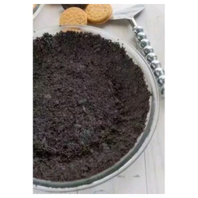 Jual Bubuk topping/black cookies crumb 500gr repack | Shopee Indonesia