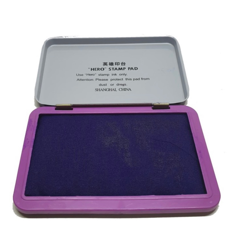 Jual Bantalan Stempel Hero BESAR / Bak Stempel / Stamp Pad | Shopee ...