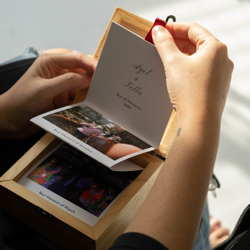 Jual Box of Memories Kenang-Kenangan Gift Box Pop Up Box Photo Pull Out ...