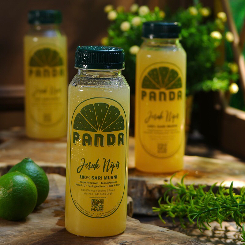 Jual Sari jeruk nipis murni 250ml Panda | Shopee Indonesia