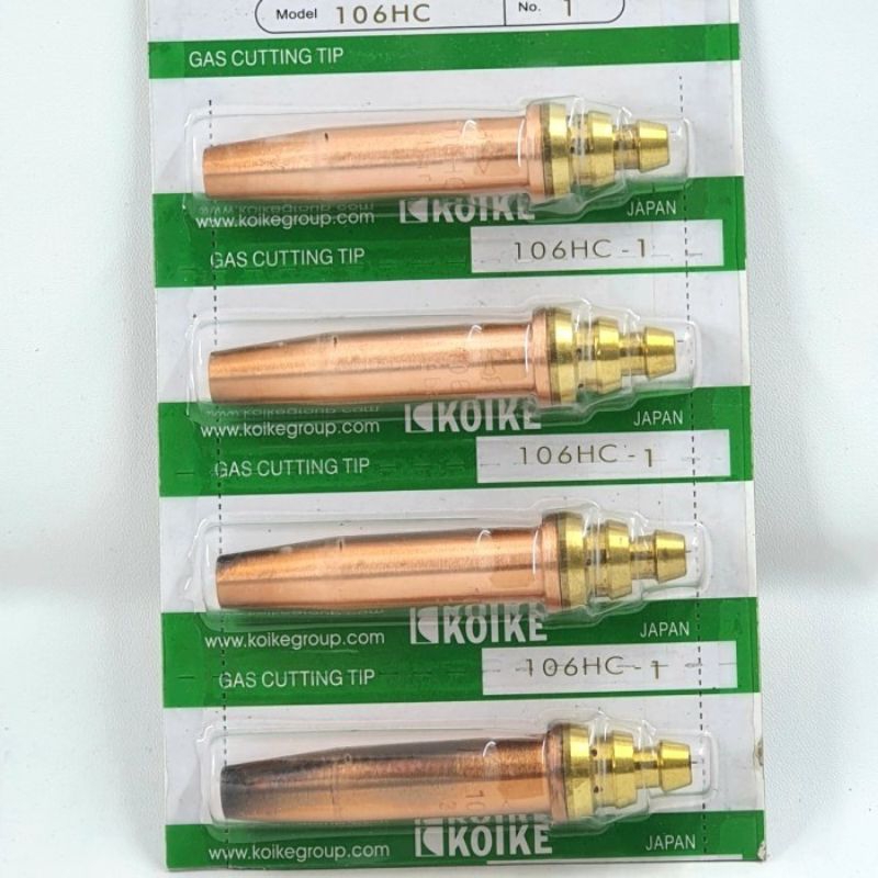 Jual Gas Cutting Tip LPG KOIKE No.0,1,2,3,4,5,6,7 | Shopee Indonesia