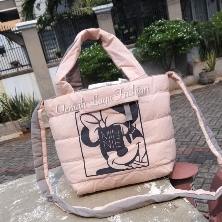 Jual Tote Bag Z*RA Kartun / Handbag Bag Z*RA Large Minnie Mouse ...