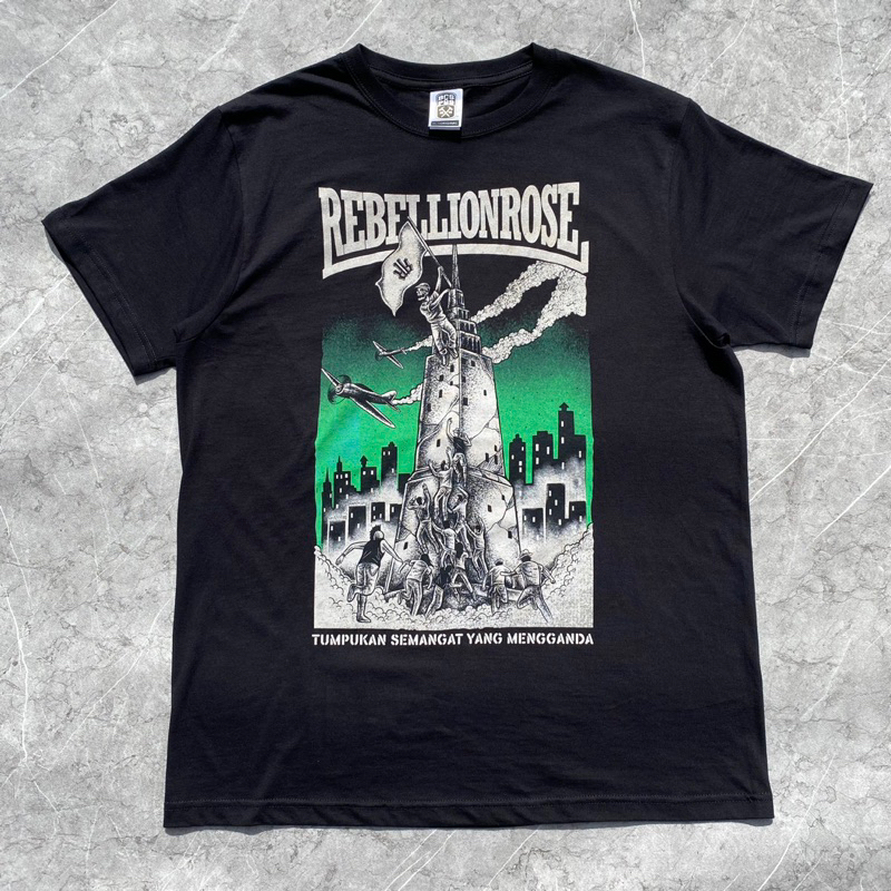 Jual Tshirt Rebellion Rose live at Curvasudfest - Meliar Di Arena ...