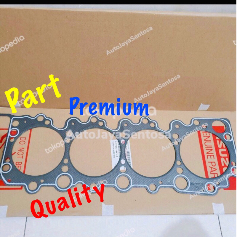 Jual packing kop / packing cylinder head isuzu nkr71 ELF NKR71 (grafit ...