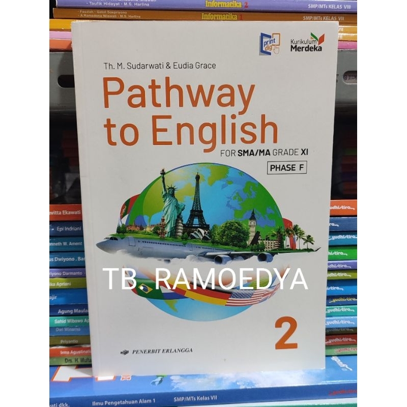 Jual Buku Pathway to English SMA/MA kelas XI Kurikulum Merdeka Erlangga | Shopee Indonesia