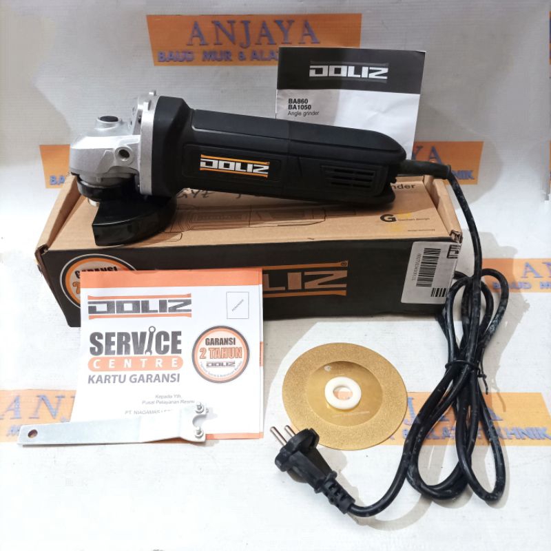 Jual DOLIZ BA 1050 Gerinda Sudut 1050W / Angle Grinder 4" | Shopee ...