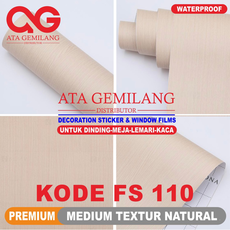 Jual Stiker Serat Kayu Furniture Untuk Dinding,Lantai,Meja,Kursi ...