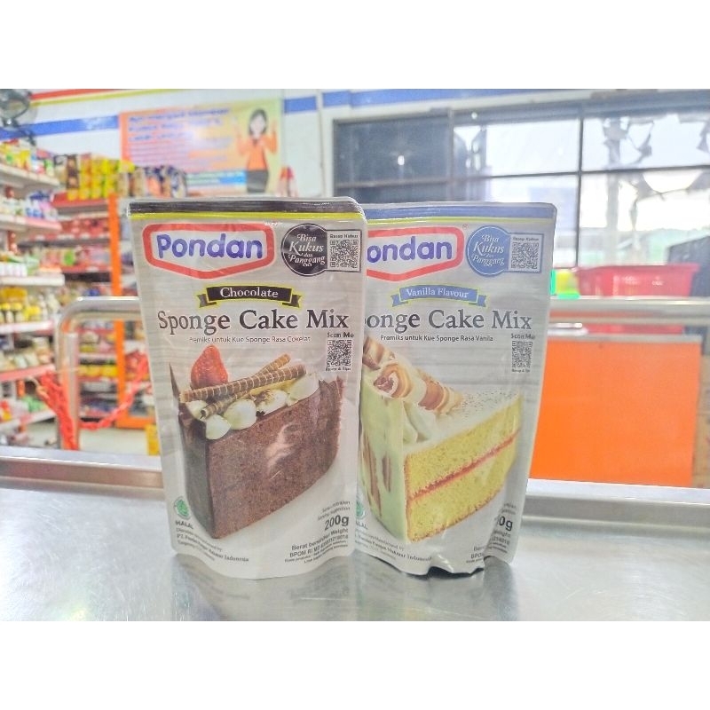 Jual PONDAN SPONGE CAKE MIX 200G | Shopee Indonesia