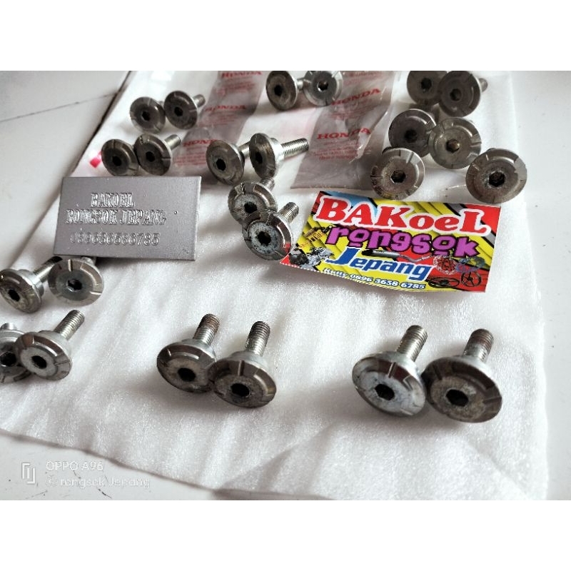 Jual baut mur CBR 150R original baut L CBR150R baut rangka cbr 150r ...
