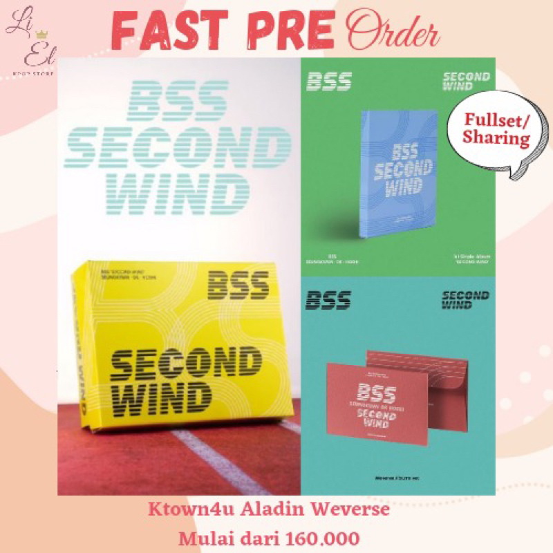 Jual BSS SEVENTEEN - 1ST SINGLE ALBUM [SECOND WIND] Photobook Weverse ver Special set Ktown4u ...