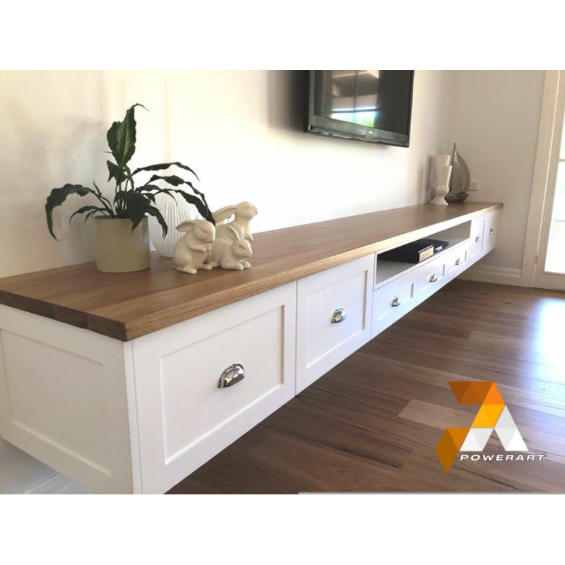 Jual Meja TV Gantung Minimalis Cat duco Rak TV Bufet TV Gantung ...