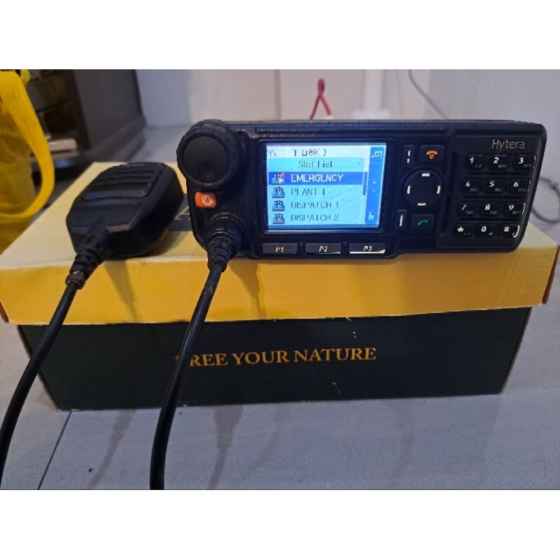 Jual RADIO RIG HYTERA MT680 PLUS UHF 380 - 430 MHZ RADIO DAN MIC ...