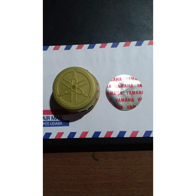 Jual Tutup Botol Oli Yamalube (Warna Kuning / Yellow / Emas / Gold ...