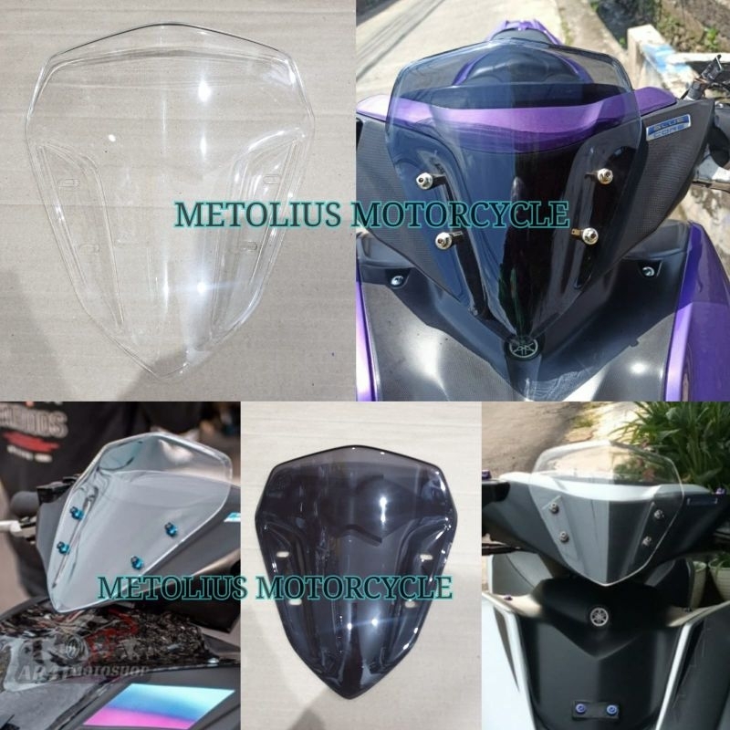 Jual windshield aerox visor standar aerox155 windshield aerox nvx ...