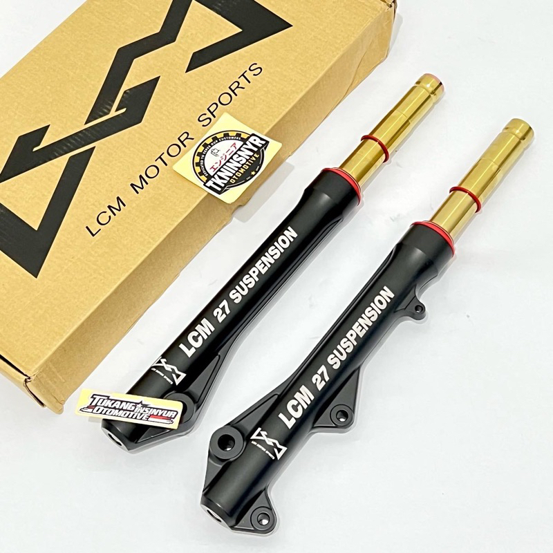 Jual Shock Depan LCM Suspension 27mm Vario 125 150 160 BeAT Scoopy ...