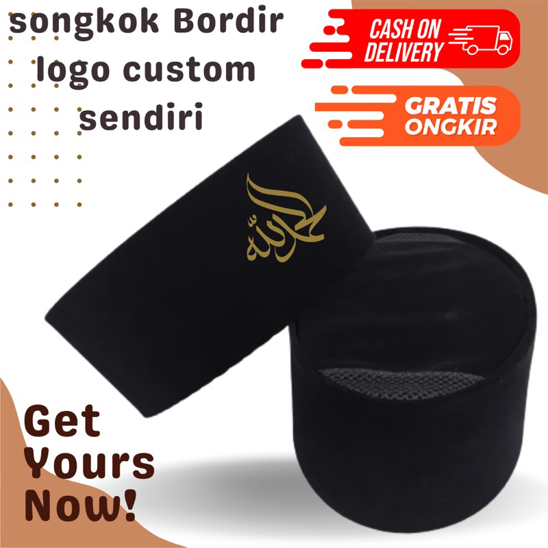 Jual songkok custom logo/ songkok peci/ peci kastem logo bordir ... Jual songkok custom logo/ songkok peci/ peci kastem logo bordir ...
