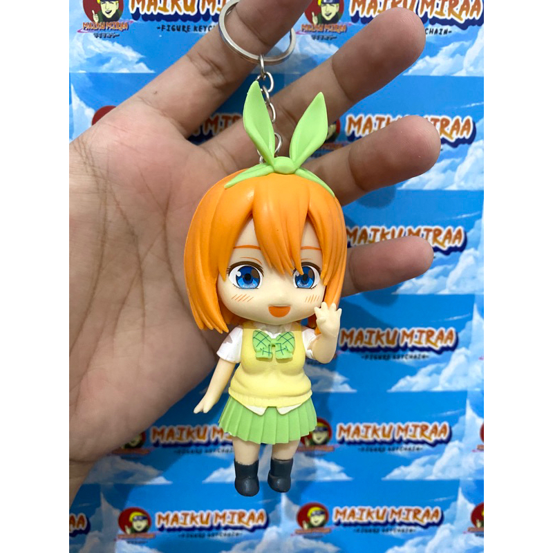 Jual Figure Keychain / Gantungan Kunci Gotoubun no Hanayome Miku ...
