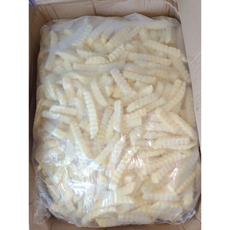 Jual Kentang Crinkle Frozen Food 1 Kg | Shopee Indonesia
