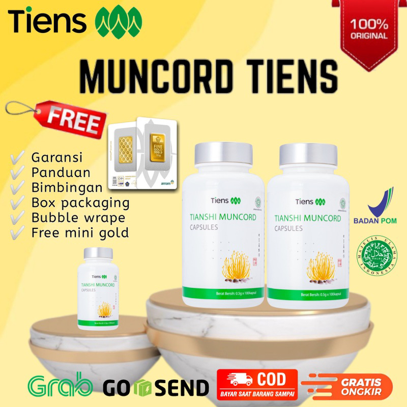 Jual MUNCORD TIENS / ORIGINAL TIANSHI / SUPLEMEN TIENS / AMPUH ORIGINAL ...