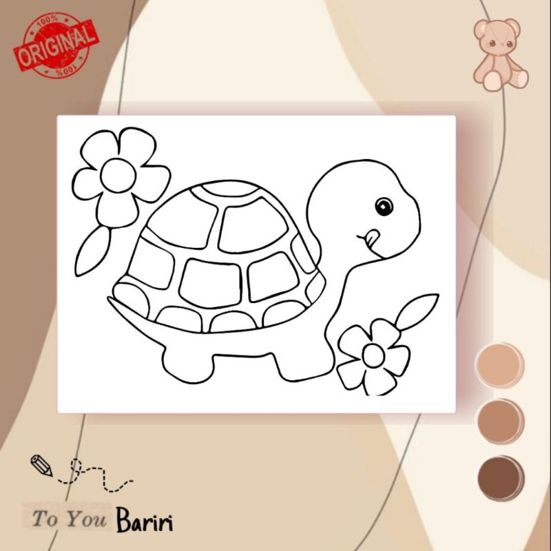 Jual Gambar Sketsa Mewarnai | BINATANG PART 2 | Sketsa lukis | Sketsa ...