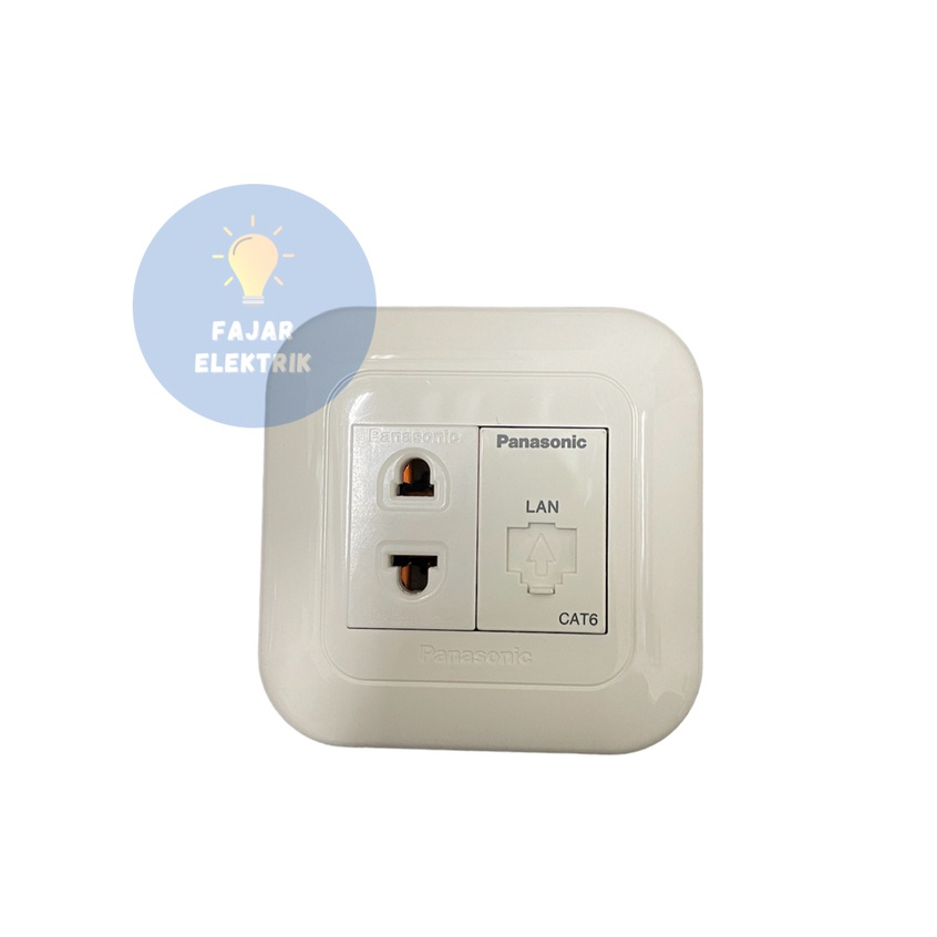 Jual PANASONIC STOPKONTAK INBOW CP/NON CP, SAKLAR SERI/ ENGKEL, SAKLAR ...