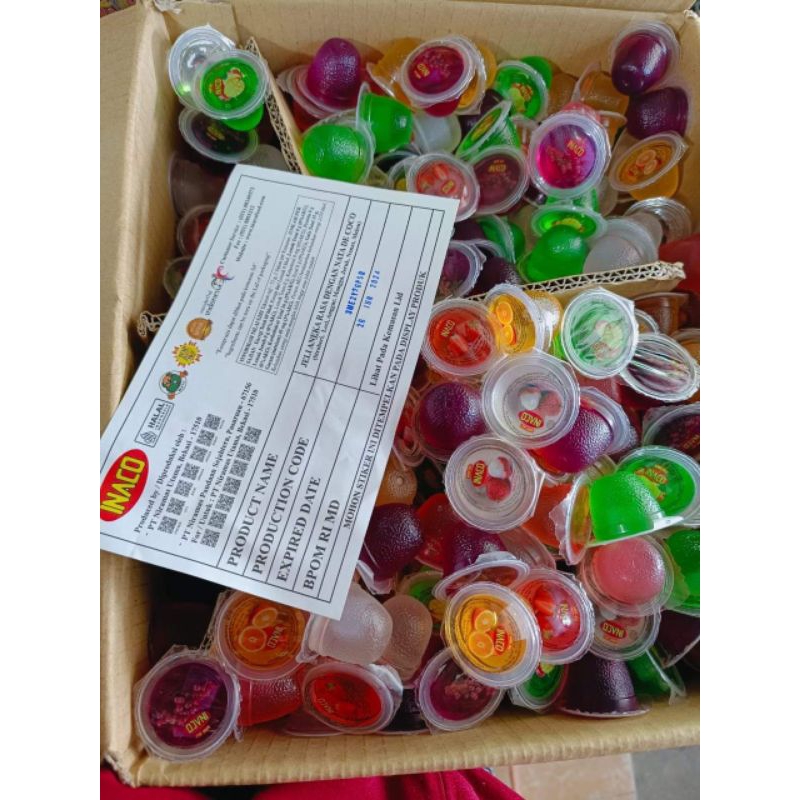 Jual JELLY INACO KEMASAN 1KG/JELLY PUDING | Shopee Indonesia