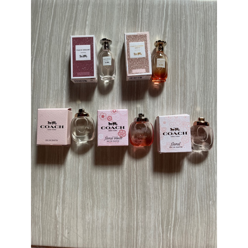 Jual Coach EDP /Floral/ Floral Blush/Dreams/Sunset Dreams Miniatur ...