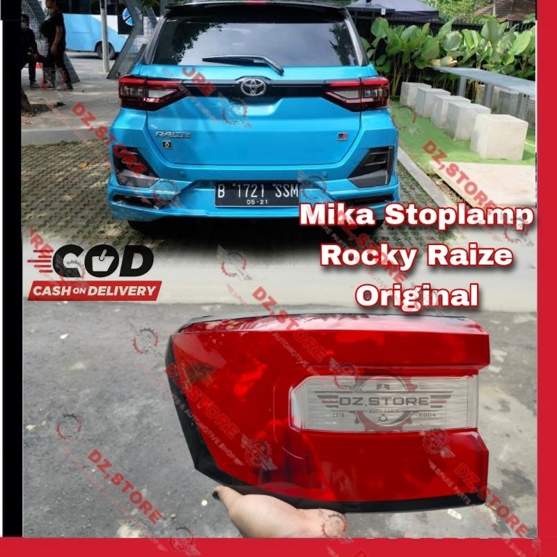 Jual Mika Kaca Lampu Stoplamp Bagasi Rocky Raize Original Kaca Mika ...